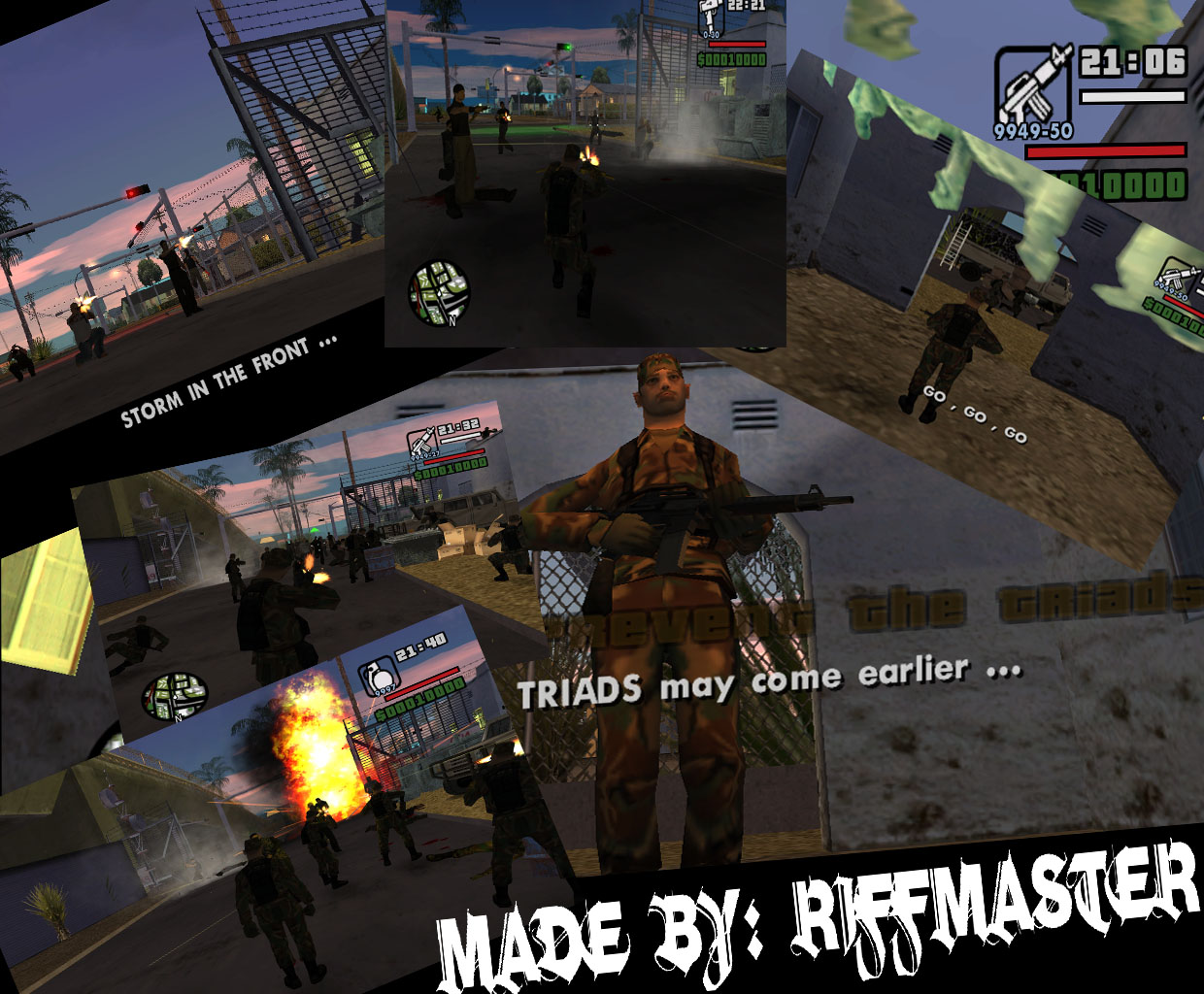 DYOM - "Prevent The Triads (MILITARY VS TRIADS)" by RiffMaster